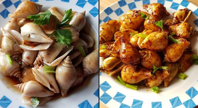 Resep Siput Gonggong pedas manis Khas Kepri - Dapur Teh Enur