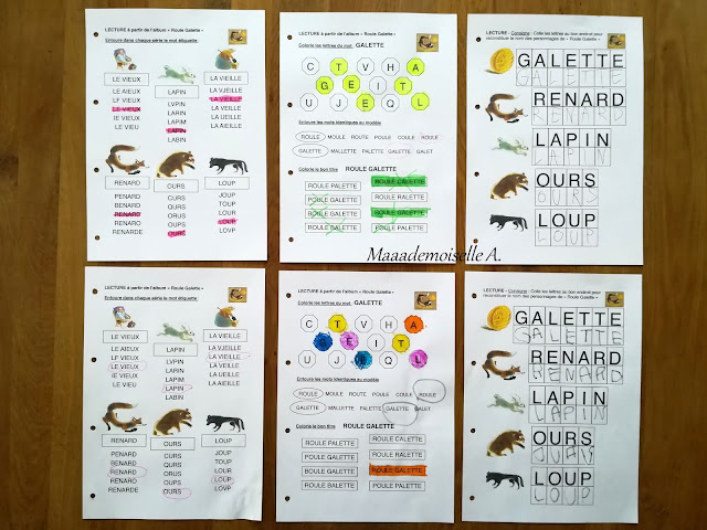 Maaademoiselle A.: || Exploitation d'album : Roule galette