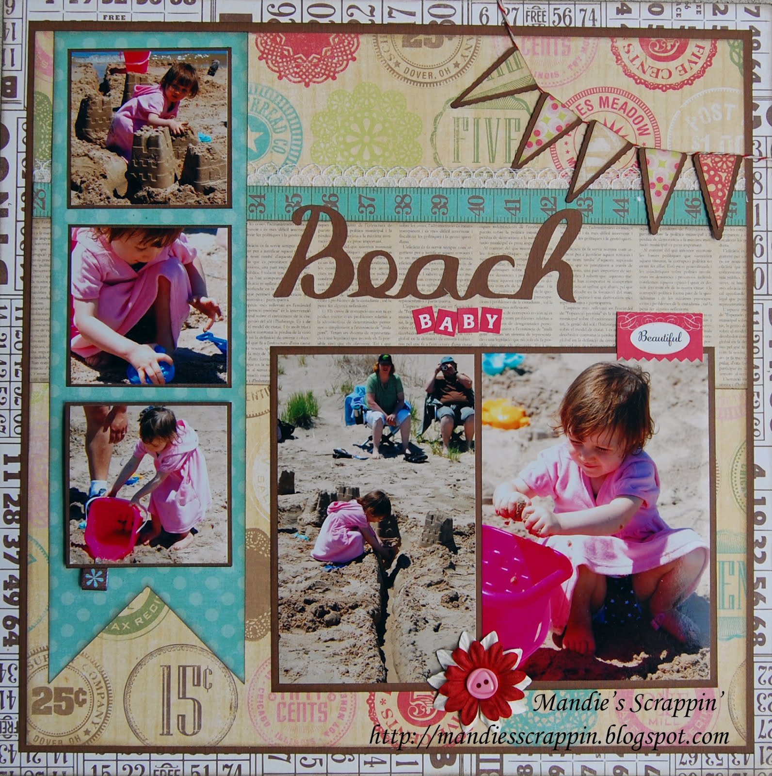 Cutters Creek Design Team: Mandie's Beach Baby Layout