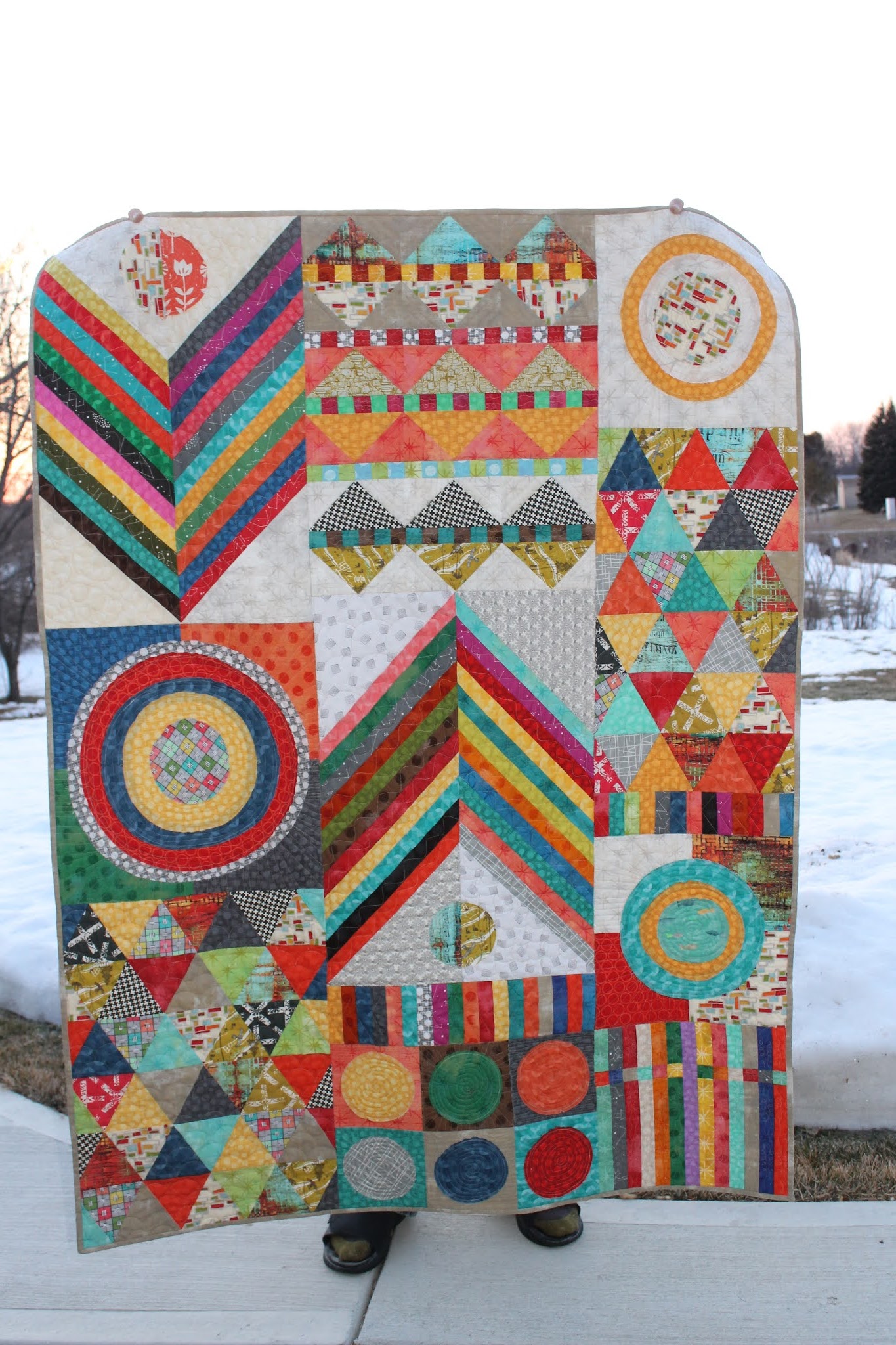 SunShine Sews...: Flying Leap Quilt a.k.a. The Lock Down Quilt