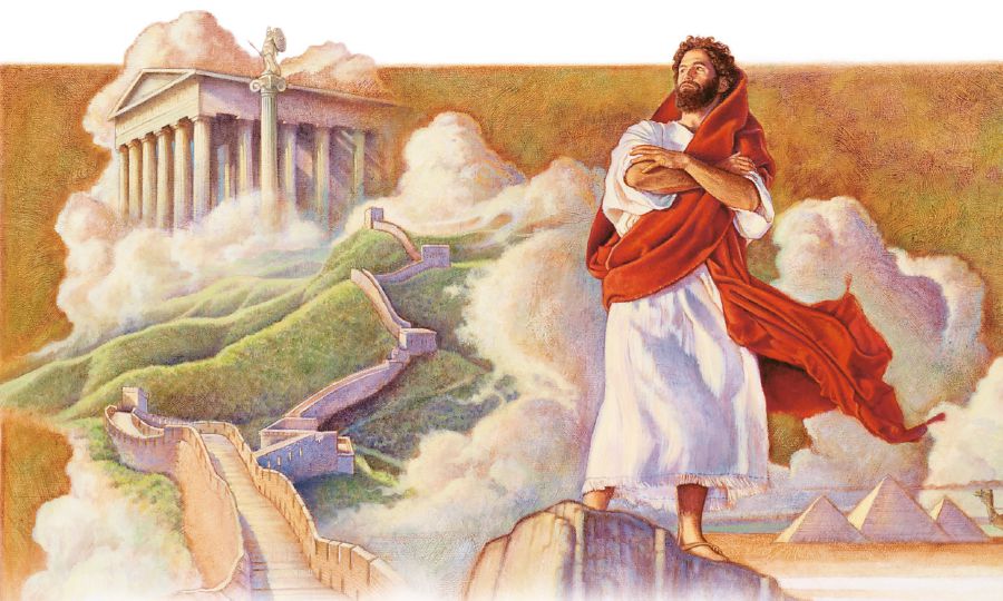 seguir la senda: Galería de imágenes. Jesús es tentado en el desierto ...