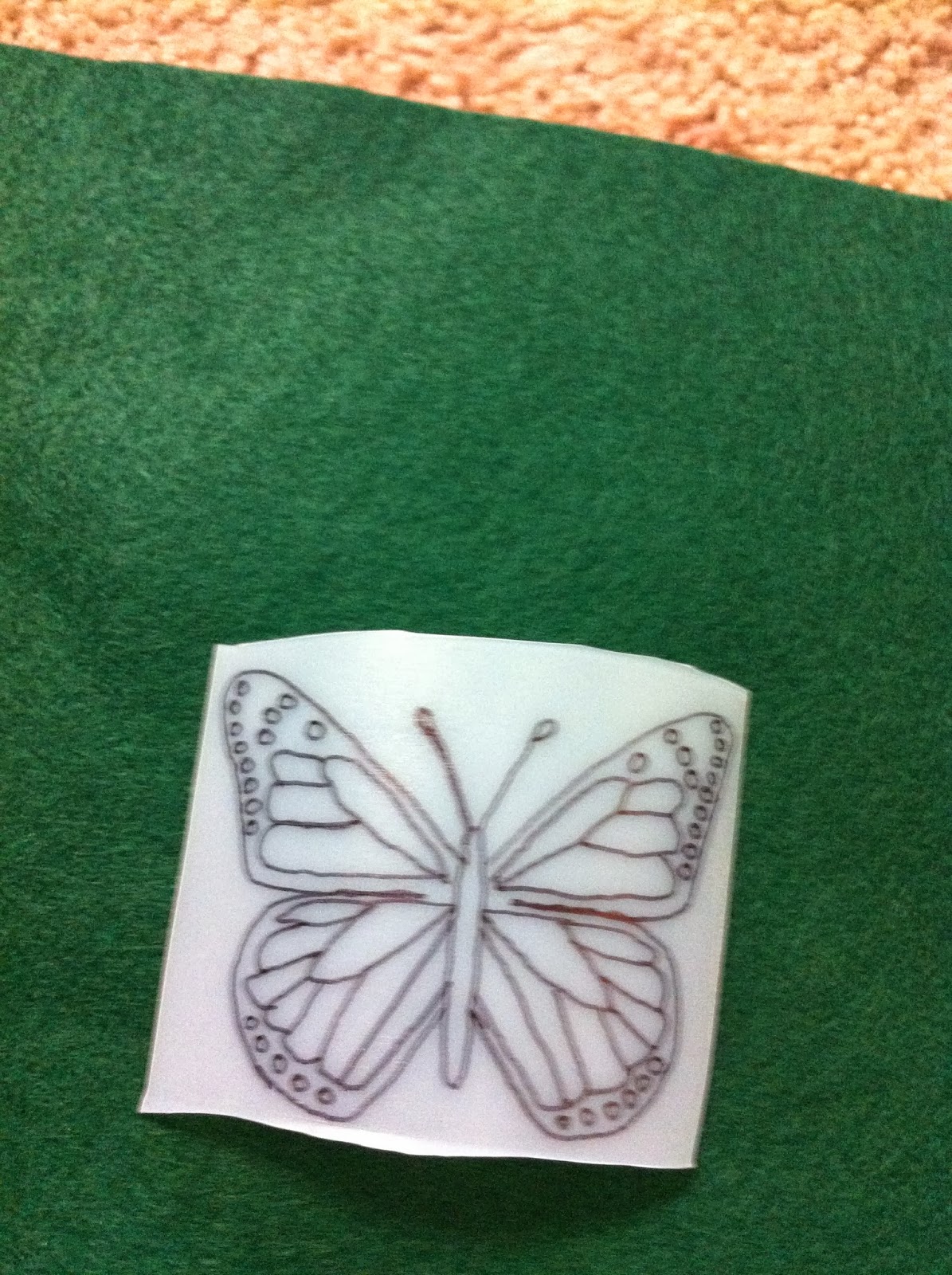 Me N My World: Butterfly with Recycle Milk jug - Tutorial