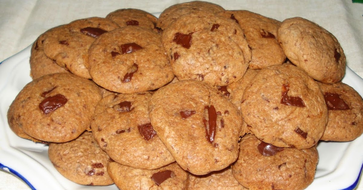 Receitas daqui e dali: Bolachinhas de chocolate