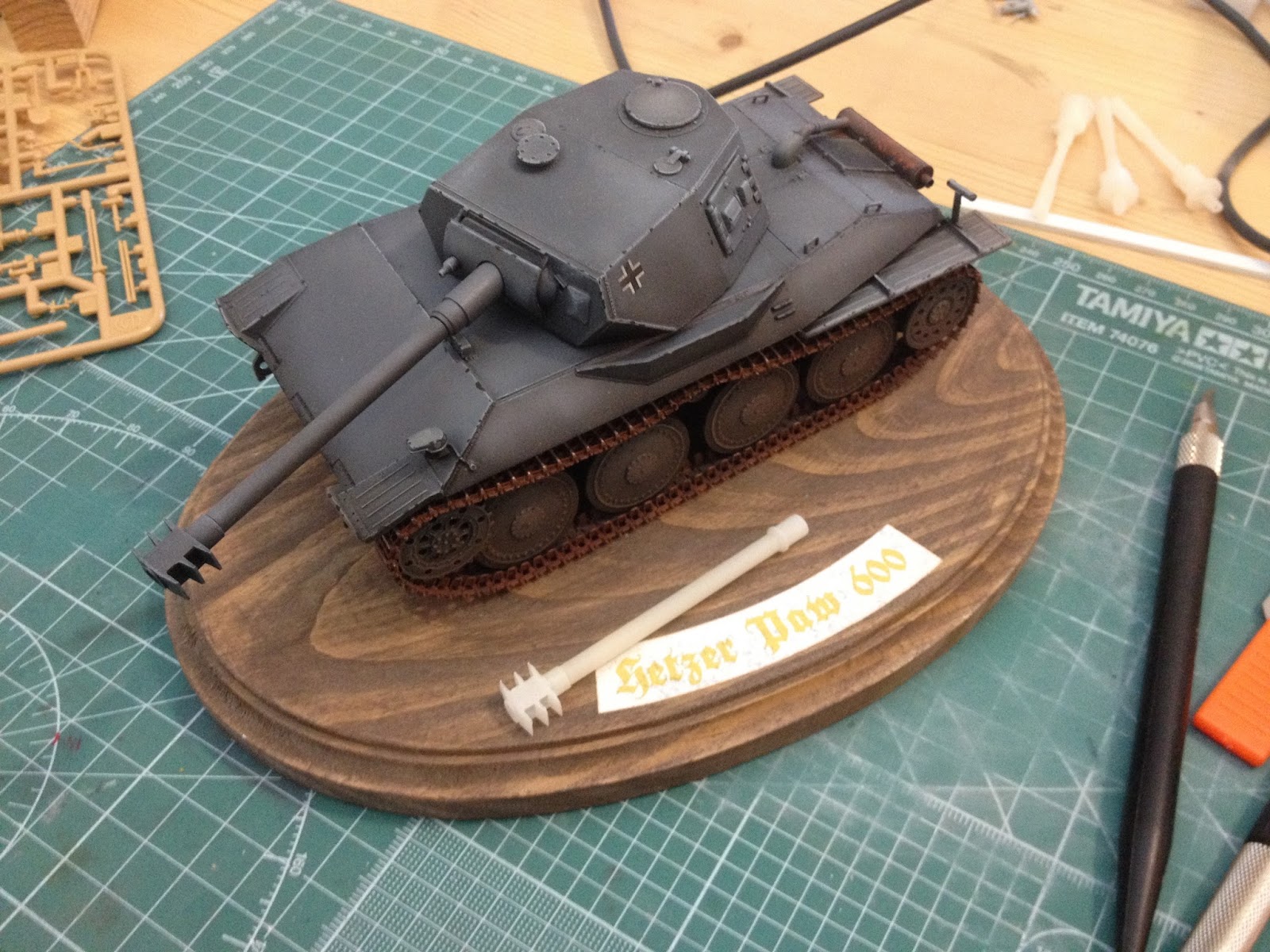 independent modeler: 1/35 - 3Dprinted German 8 cm PAW 600 gun