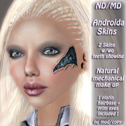 ND/MD: lots more Androida Skins....