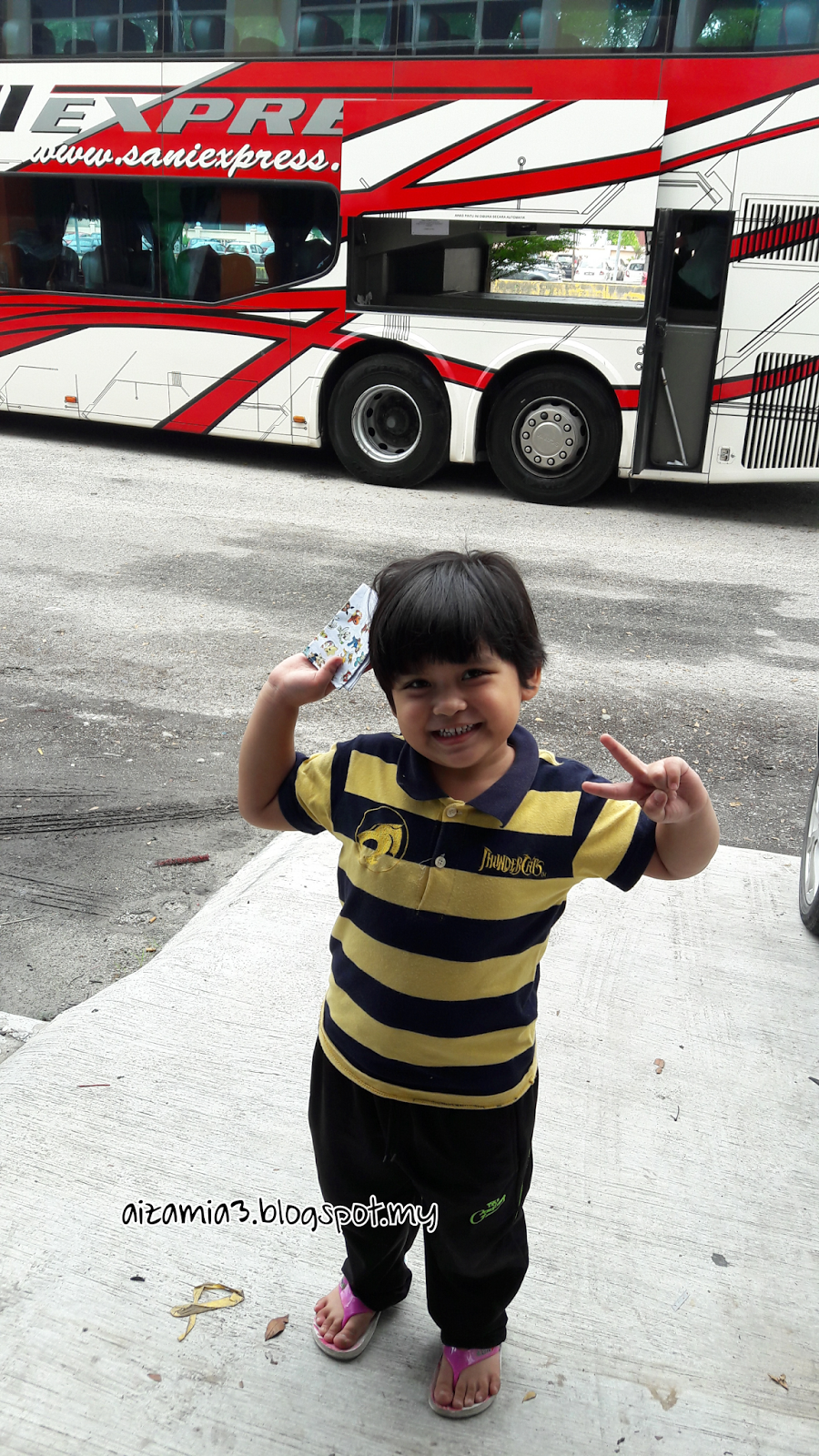 aizamia3: Pengalaman Kali Pertama menaiki Bas Sani Ekspress