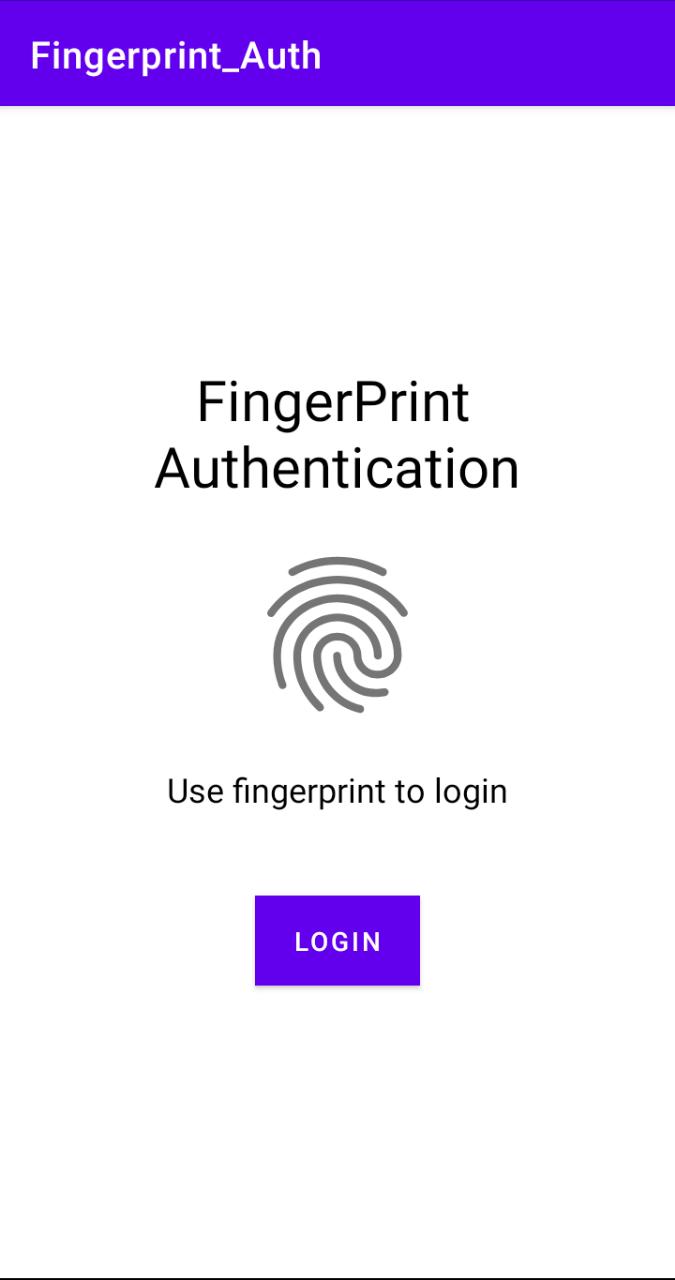 How to add fingerprint scanner in android programmatically