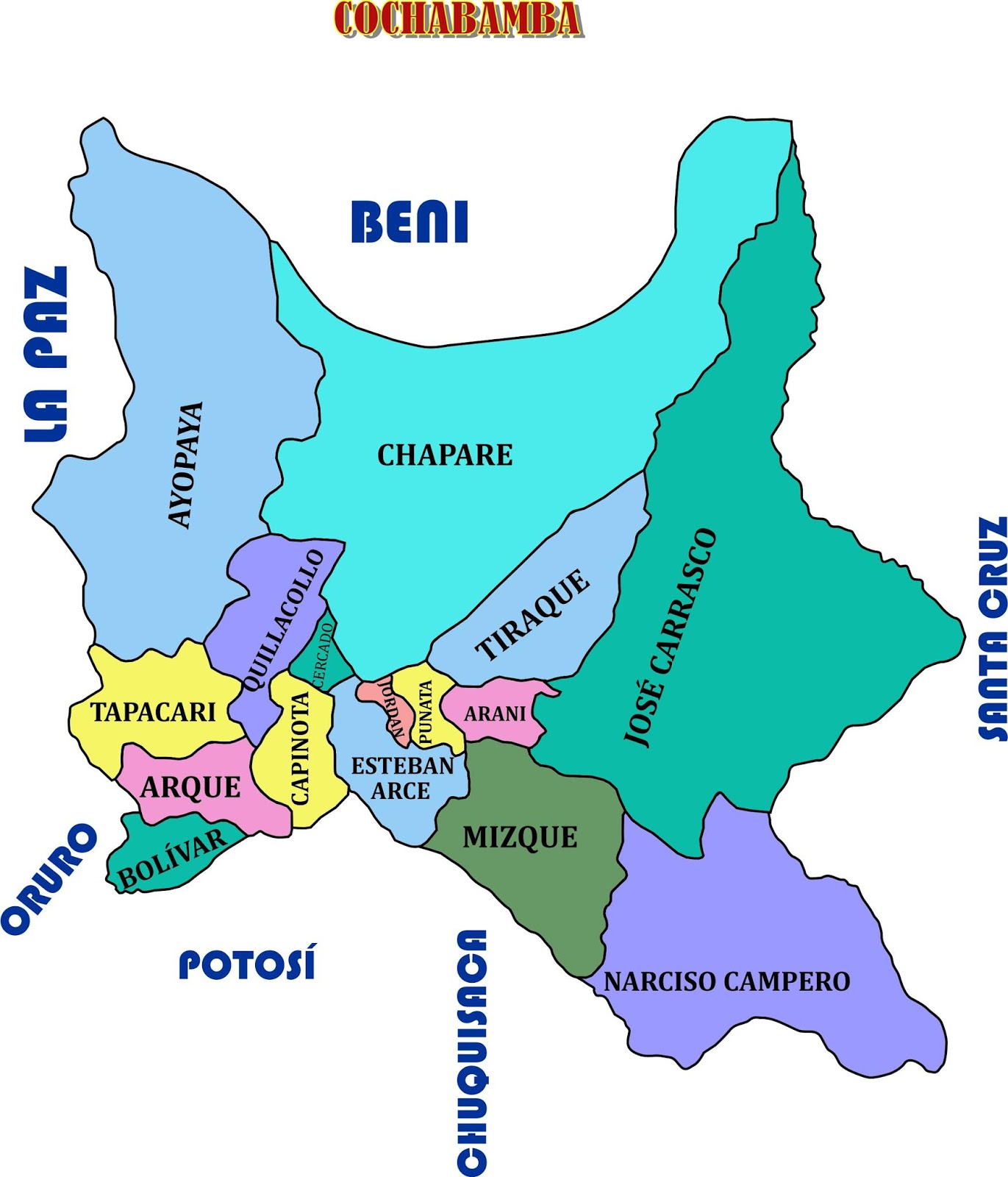 Geografía de Bolivia: Cochabamba
