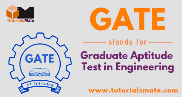 GATE Full Form What Is The Full Form Of GATE TutorialsMate gate-full-form-what-is-the-full-form-of-gate-tutorialsmate