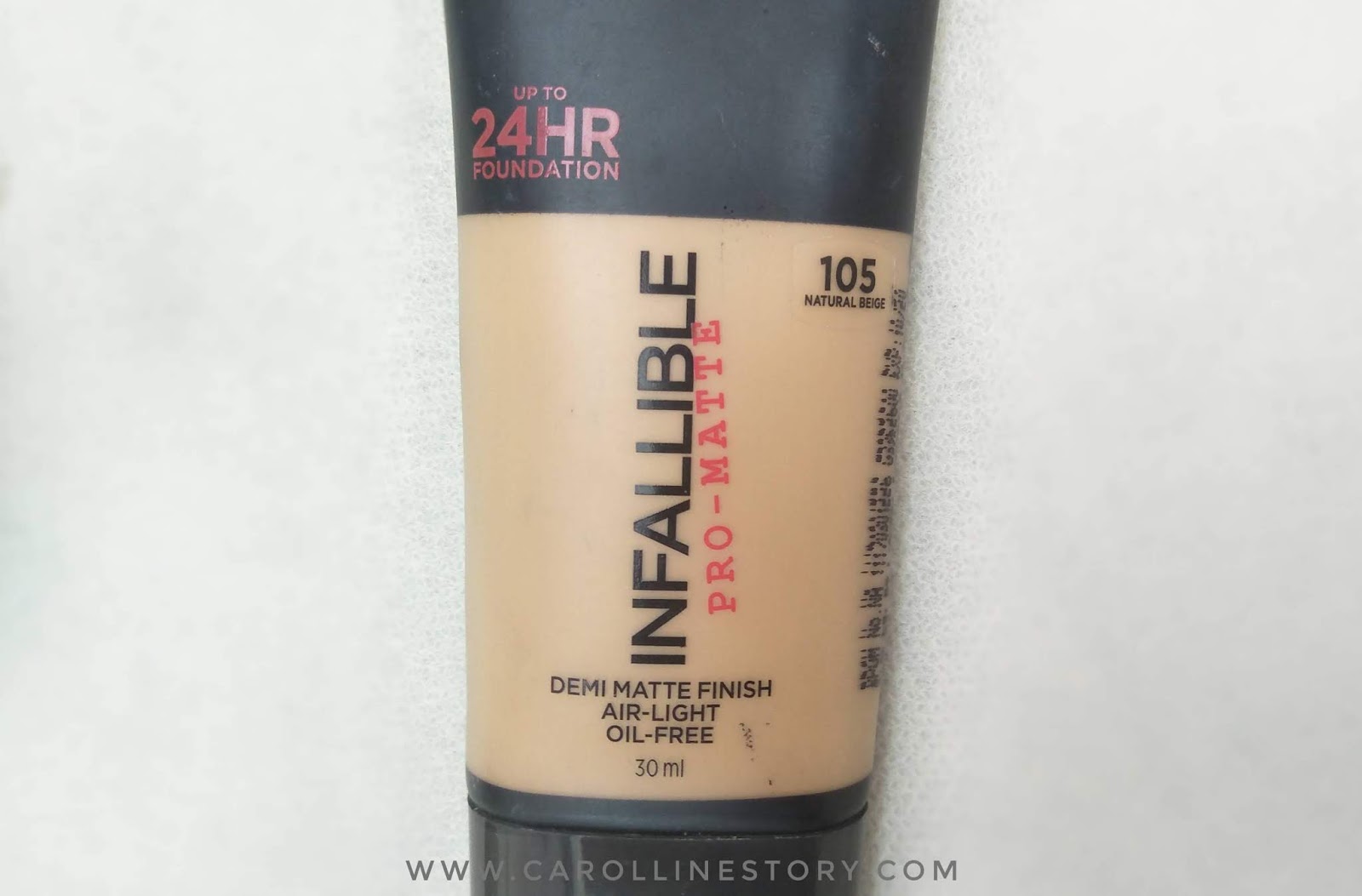 [REVIEW] L'OREAL INFALLIBLE PRO MATTE FOUNDATION 105 NATURAL BEIGE ...
