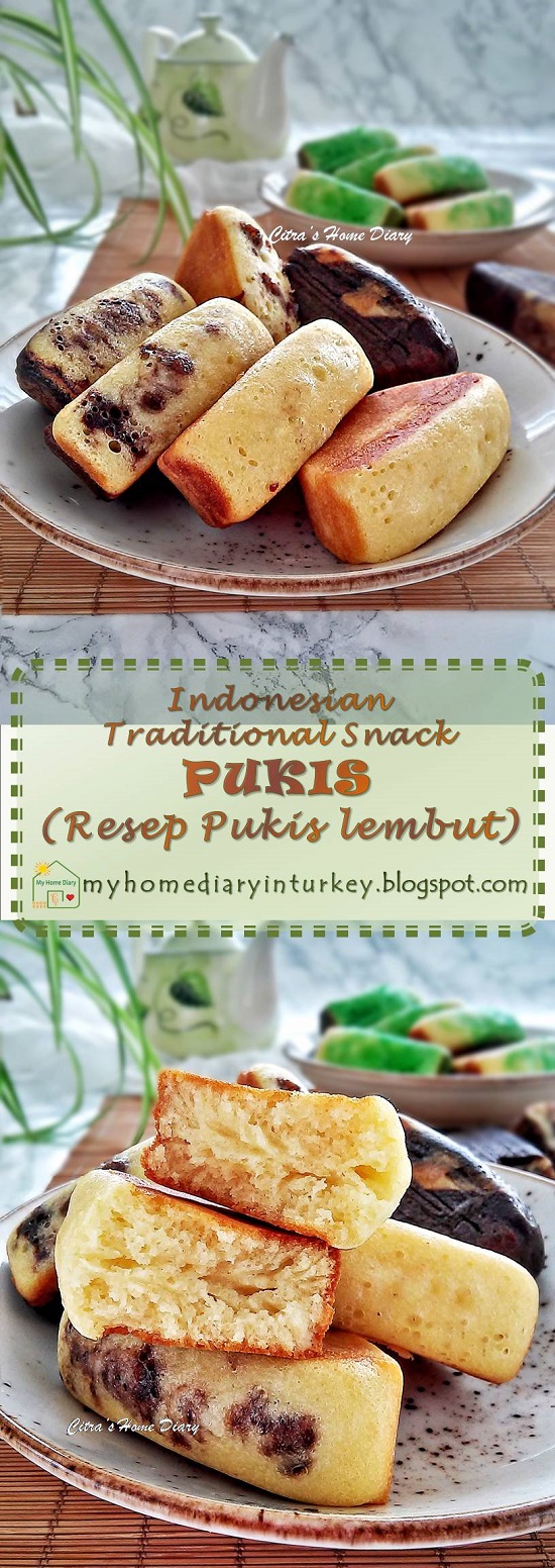 Citra's Home Diary: Pukis lembut dan bikin nagih! . Resep dengan video ...