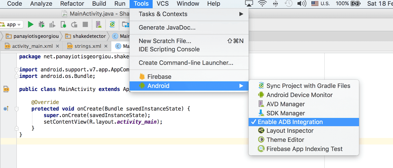 Error Running App Instant Run Requires Enable Adb Integration Skptricks