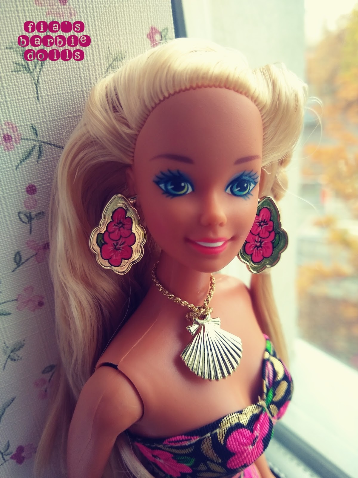 Fia's Barbie Dolls ...: Tropical Splash Barbie 1994