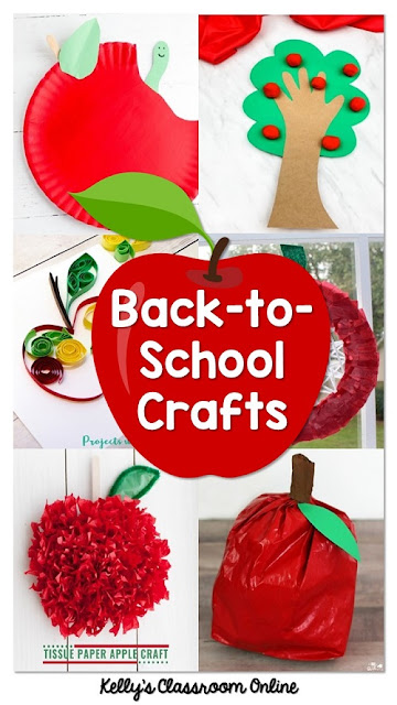 Kelly's Classroom Online: Back to School Red Apple Crafts for Kids