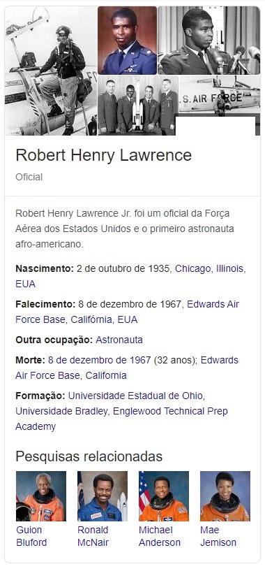 PUBLICADOS BRASIL: A trágica história de Robert Henry Lawrence Jr., o ...