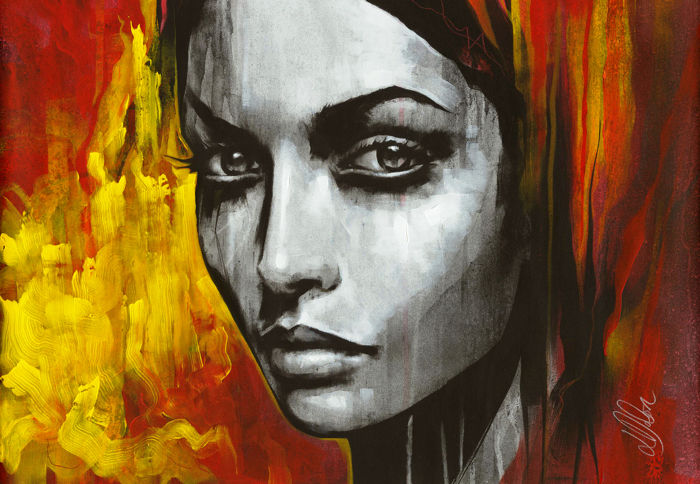 Artist Leanne Dolan (British artist) - ArtLiveAndBeauty - Masterpieces ...