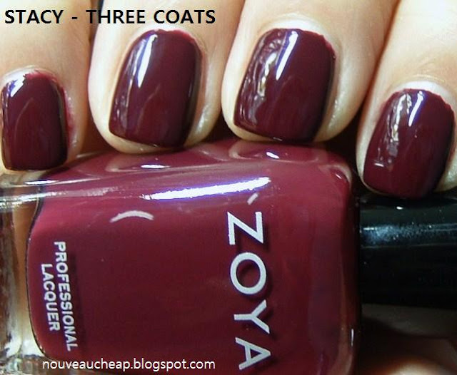 A tale of two reds: my latest purchases from Zoya | Nouveau Cheap