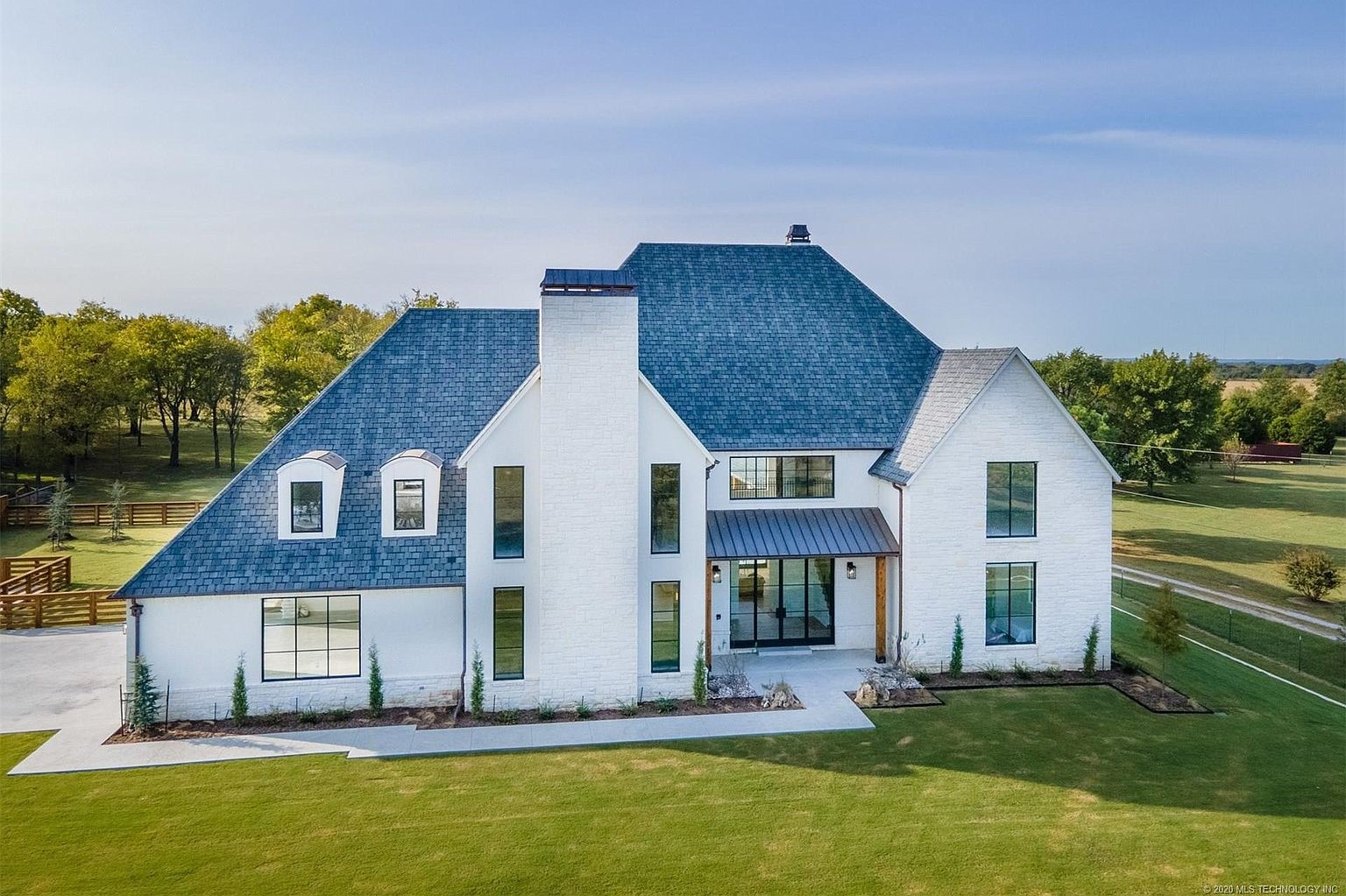 8,000 Square Foot Stucco and Stone New Build In Inola, OK | THE ...