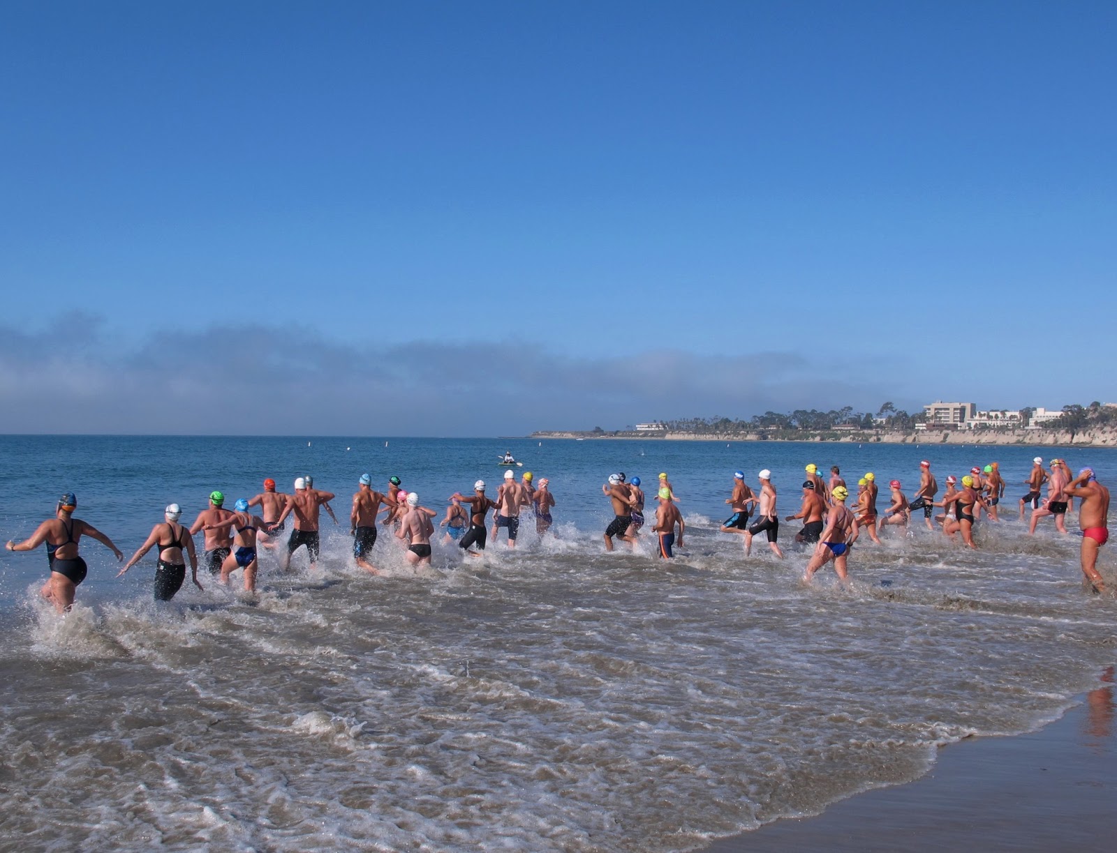 Tridiots: Semana Nautica Santa Barbara 6-Mile Ocean Swim - July 14, 2013