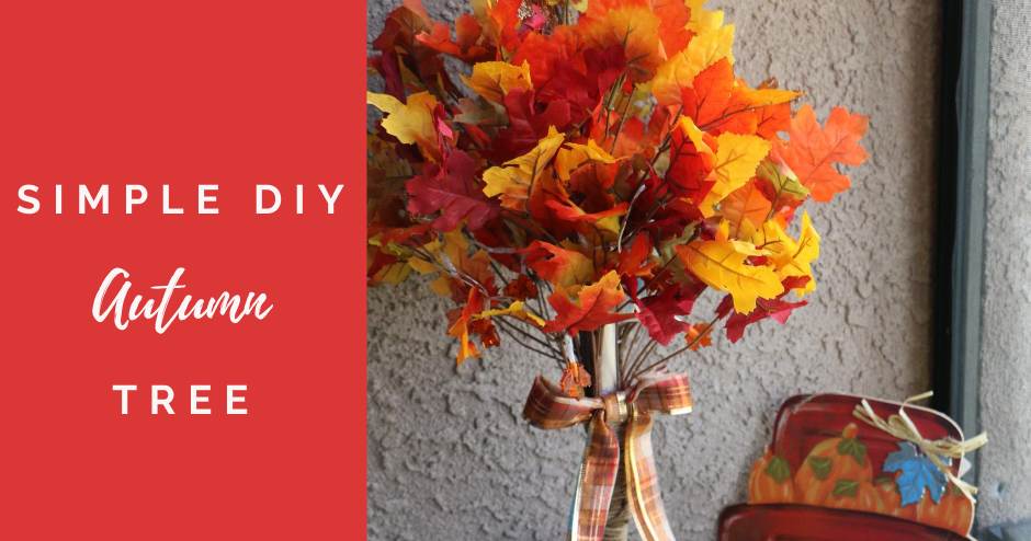 Simple Diy Autumn Tree.