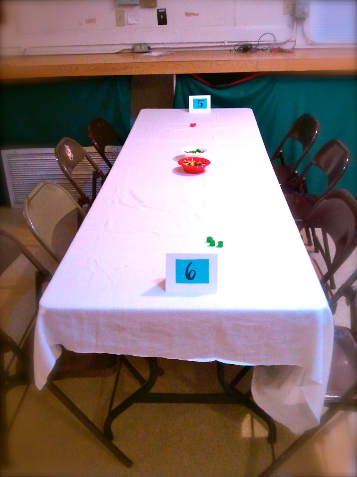 The Jewel Toned Life: Table Number Tutorial