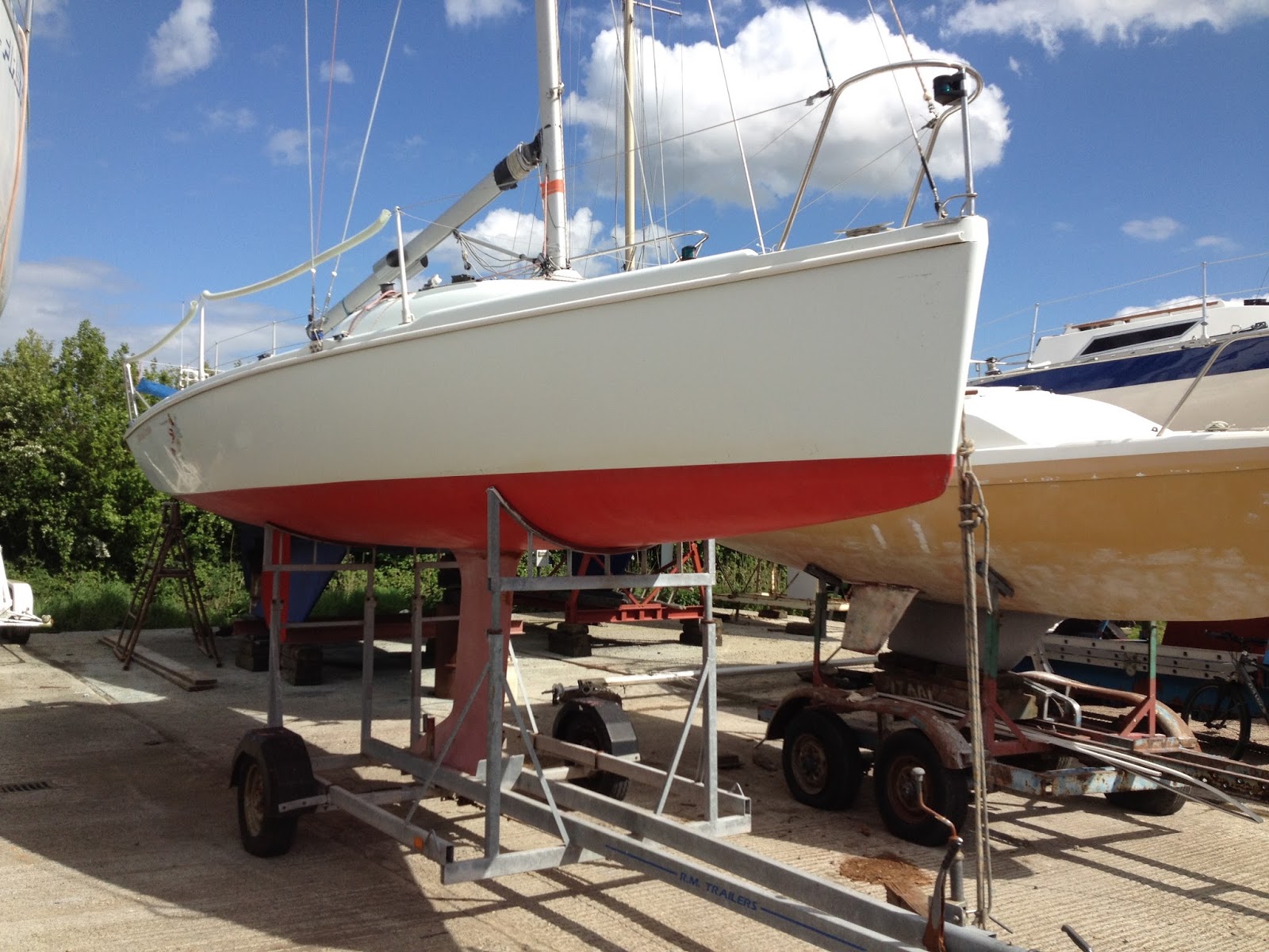 Bill's Log: Hunter 707 Keel Boat ‘Little Red Rooster’