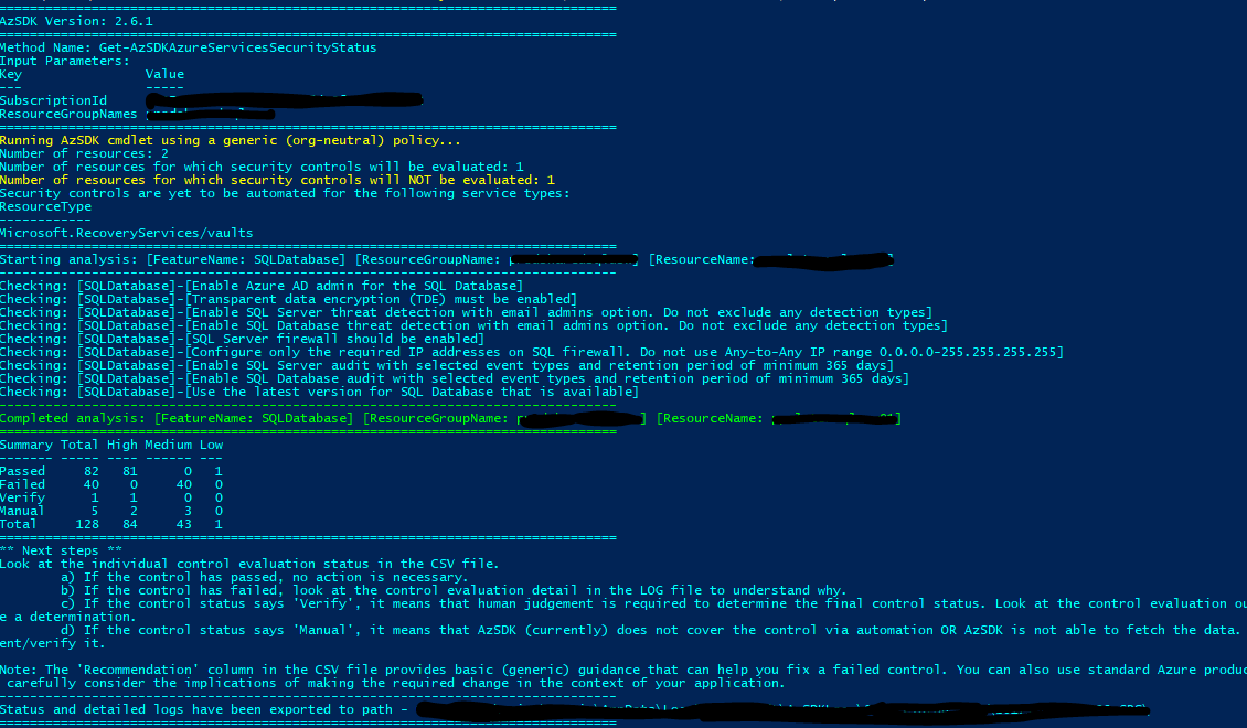Shamir Charania: Performing an Azure SQL Security Audit with AzSDK