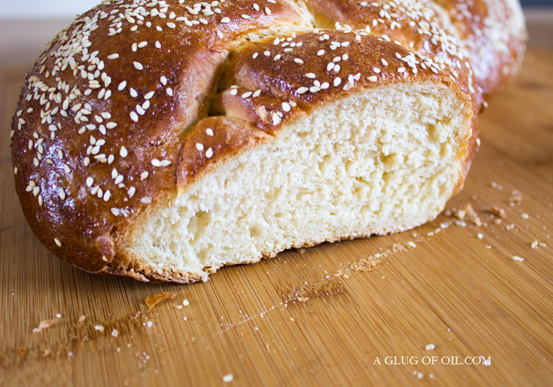Honey Challah Bread Recipe | A Glug of Oil
