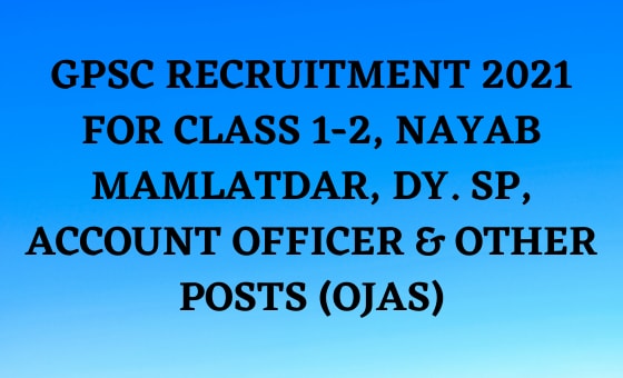 Ojas.guj.nic.in: Gujarat Govt Online Job Application: OJAS Bharti: GPSC ...