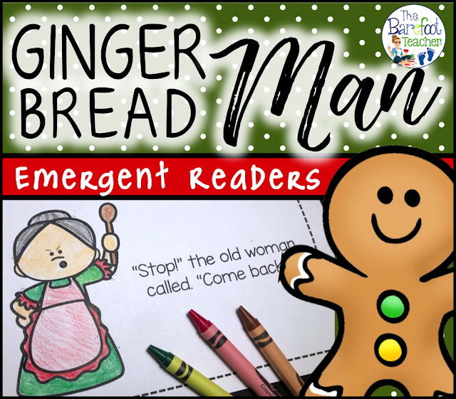Gingerbread Man Emergent Readers, Scented Play Dough Gifts, Crafts ...