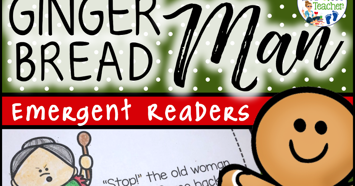 Gingerbread Man Emergent Readers, Scented Play Dough Gifts, Crafts ...