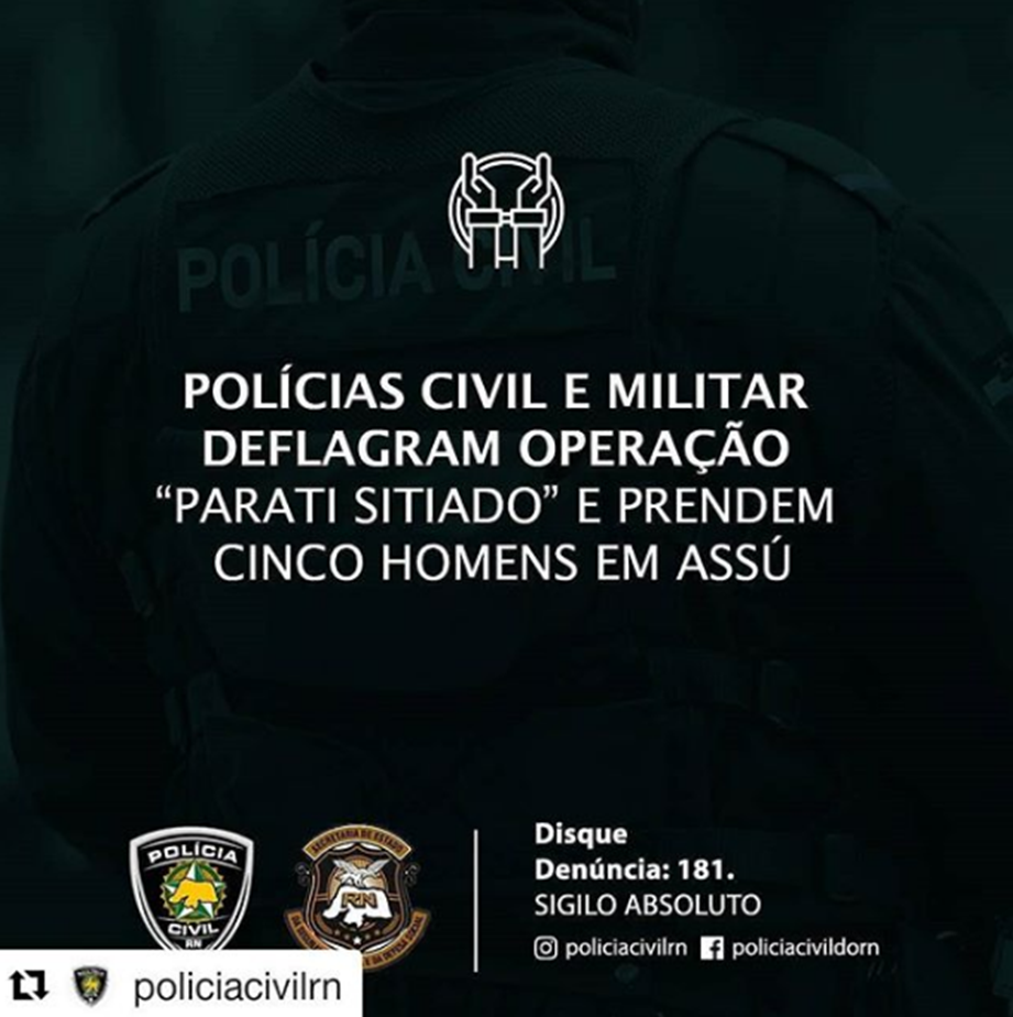Rn Politica Em Dia PolÍcias Civil E Militar Deflagram OperaÇÃo Parati