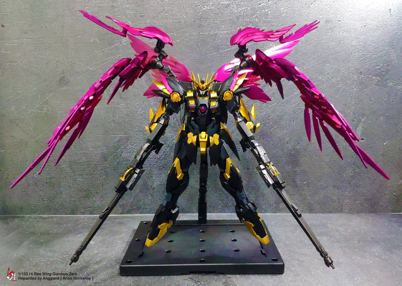 Painted Build: HiRM 1/100 Wing Gundam Zero Rebellion