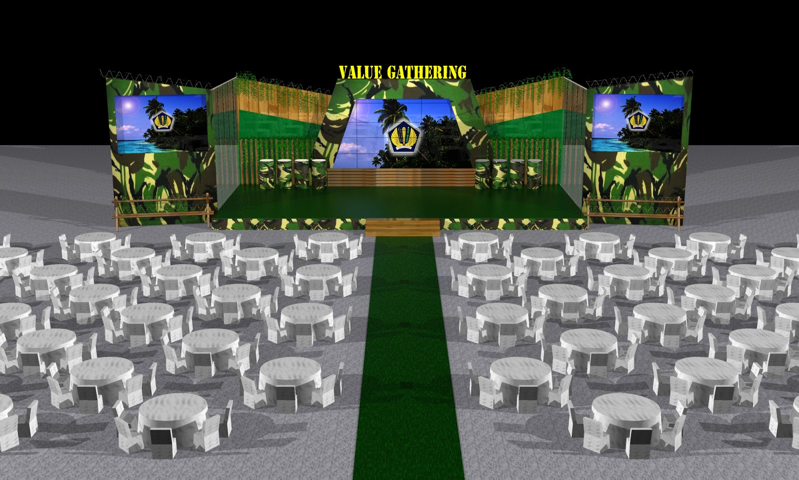 CONICAL creative: 3D Stage Design & Lay Out Event