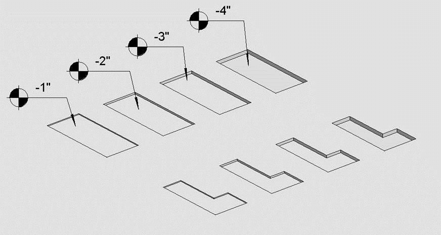 Revit Templateer: Slab Depressions