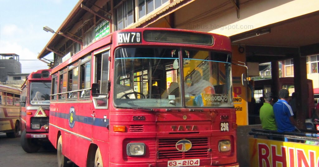 SLTB buses - ශ්‍රී ලංගම බස්: Ruby bodied TATA LP 909/36 bus from SLTB ...