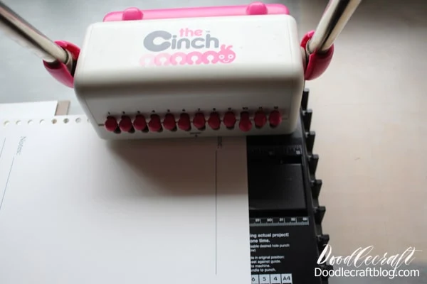 Character Notebooks Made with Cinch Binding Tool