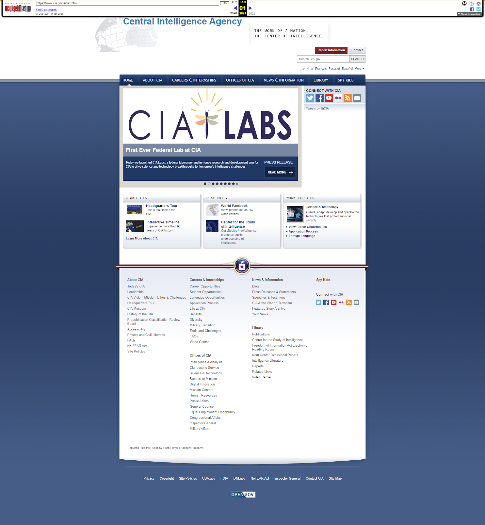 War News Updates: CIA Has Revamped Its Website To Attract Candidates ...