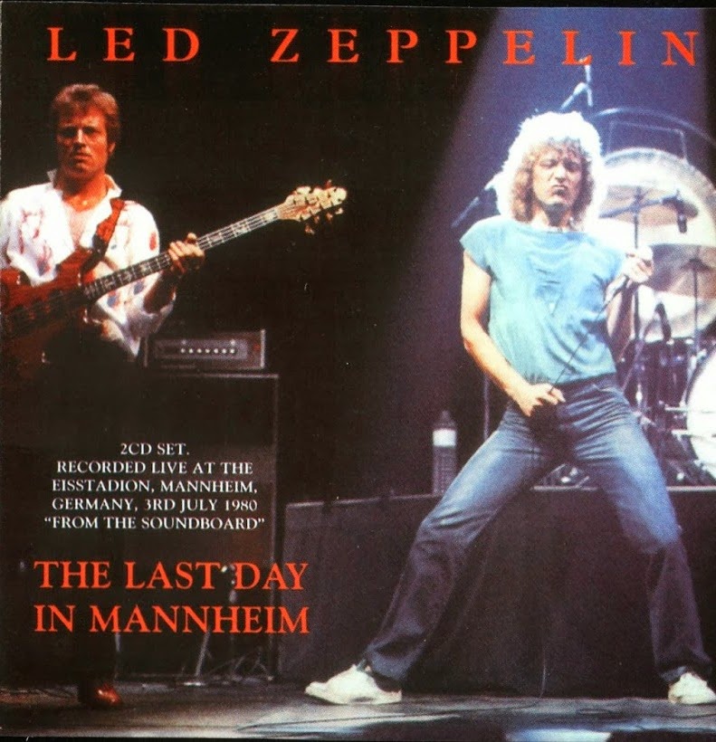 World Of BOOTLEGS: BOOTLEG : Led Zeppelin - Eisstadion, Mannheim, 3 ...