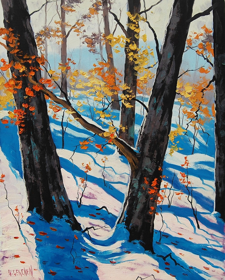 COSICAS VARIAS: Silent Autumn | Graham Gercken 1960 | Australia pintor ...