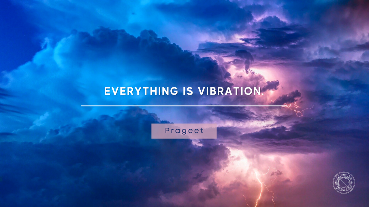 Everything is Vibration | Alcazar Quotes - Voyages of Light