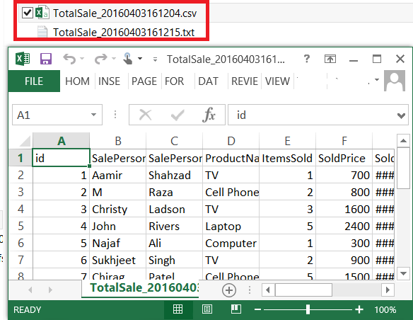 Welcome To TechBrothersIT: How to create Text or CSV File Dynamically ...
