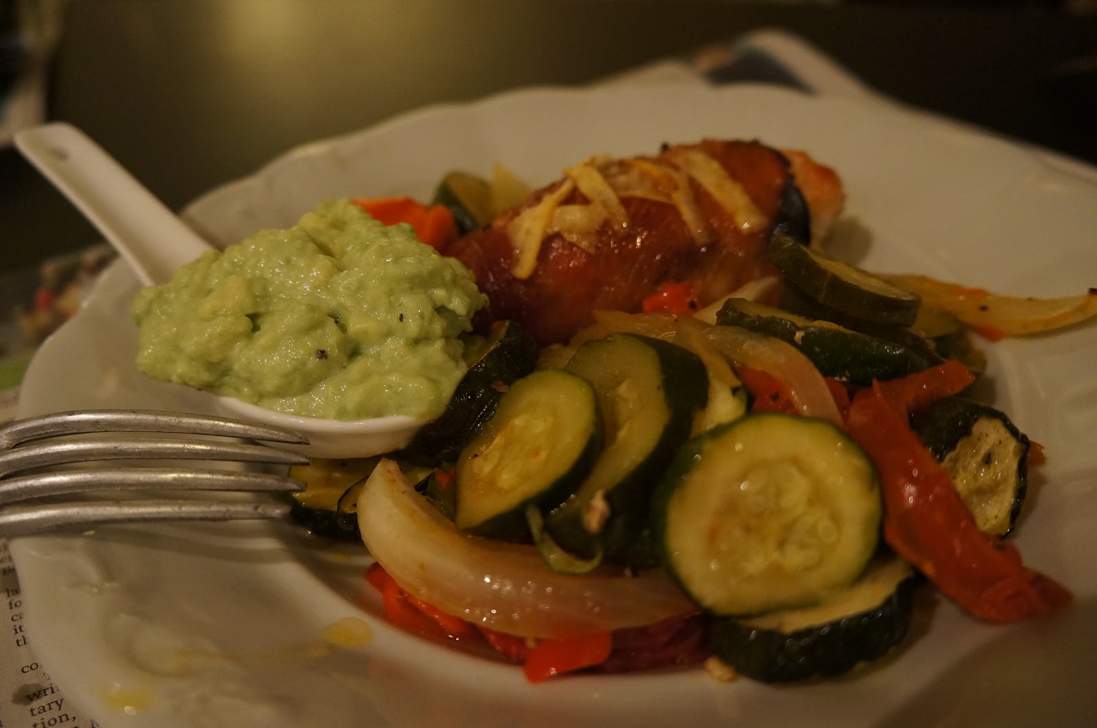 dinner-from-scratch-roast-chicken-with-mediterranean-vegetables-and