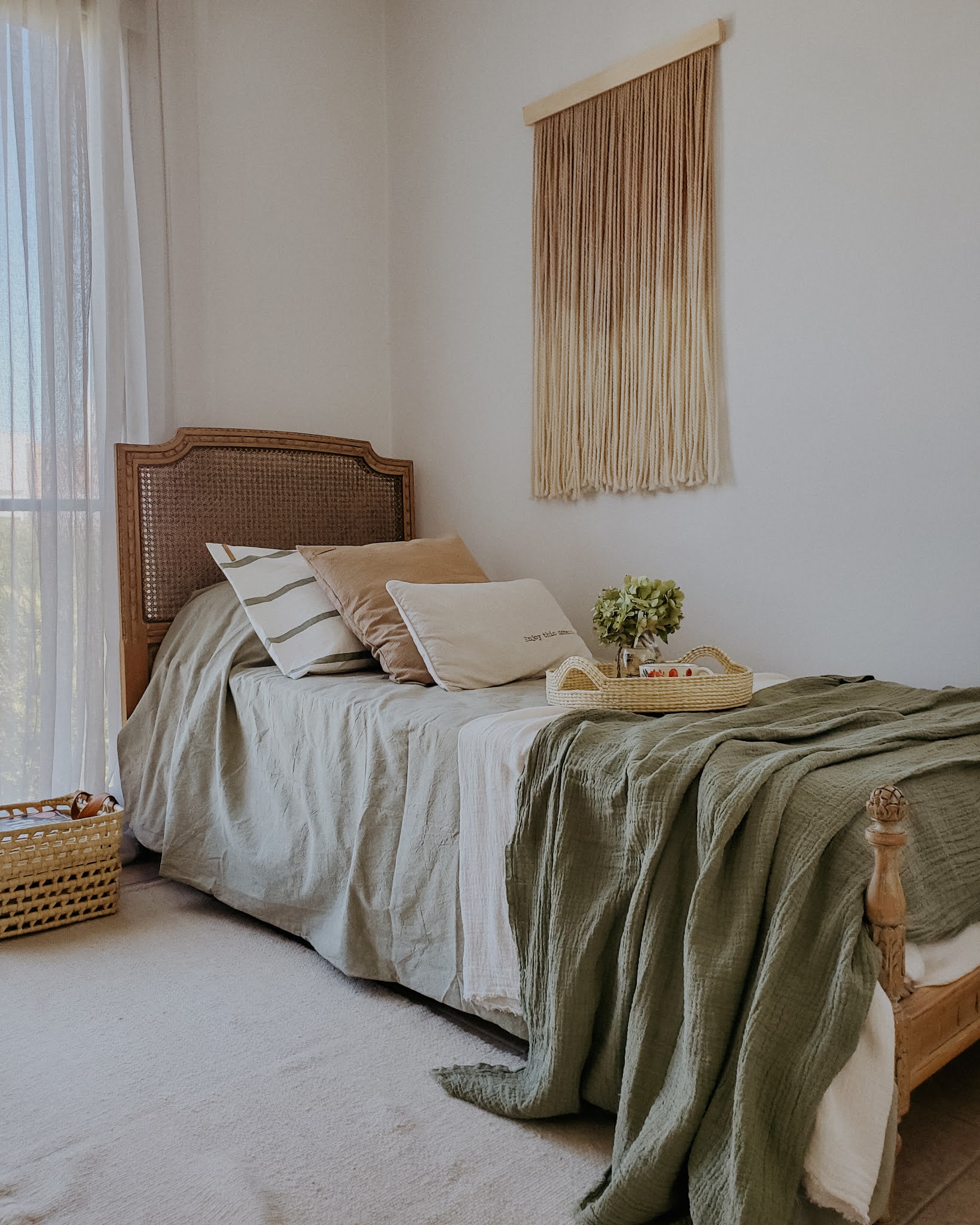 El cuarto verde estrena verdes: color y textiles / VERO PALAZZO