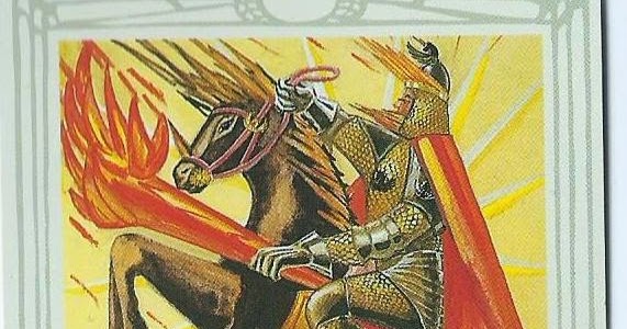 Lasillinen mustia Kuningattaren helmiä: Sauvojen Ritari