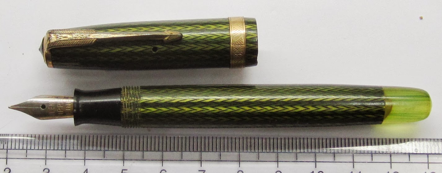 Soumitra Pen collection: Vintage Indian Pen- Wilson Celluloid Eyedropper