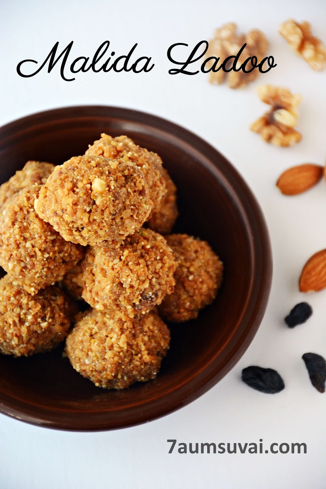 Malida ladoo/ Malida/ Laddu recipes | 7aum Suvai