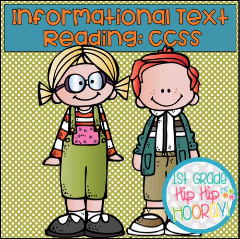 1st Grade Hip Hip Hooray!: Reading: Informational Text Assessment ...