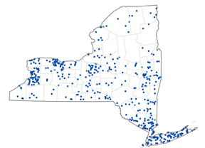 Maps by Mallory: Dot Distribution Map