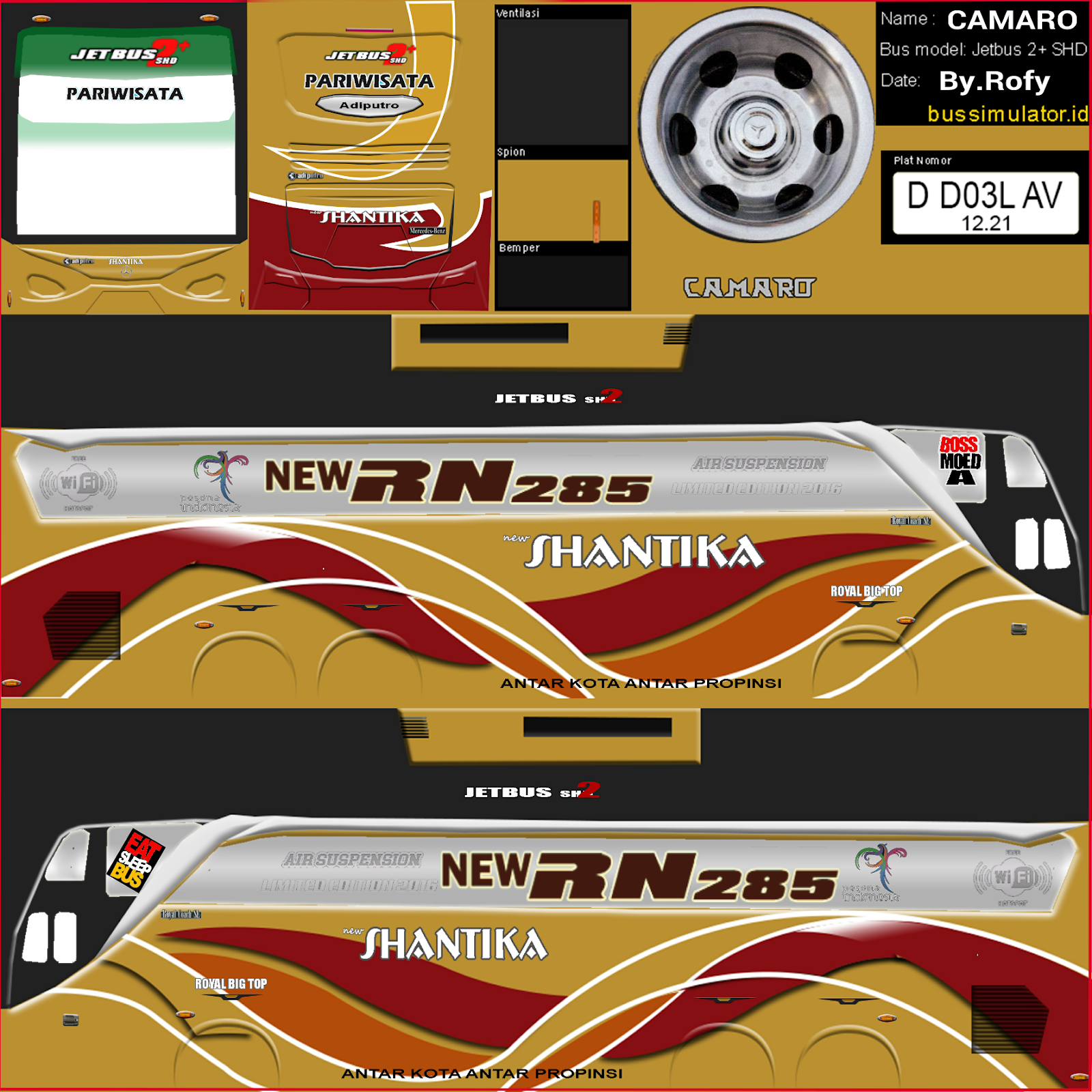 Livery Bus Simulator Indonesia New 2 - Livery Bus Simulator Indonesia